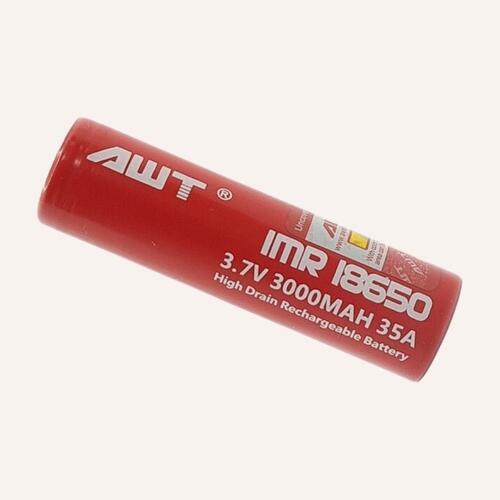 Pilha 18650 - 3000 mAh 35A | AWT