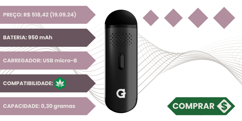 Melhor vaporizador de ervas; 2024 - até R$ 600,00