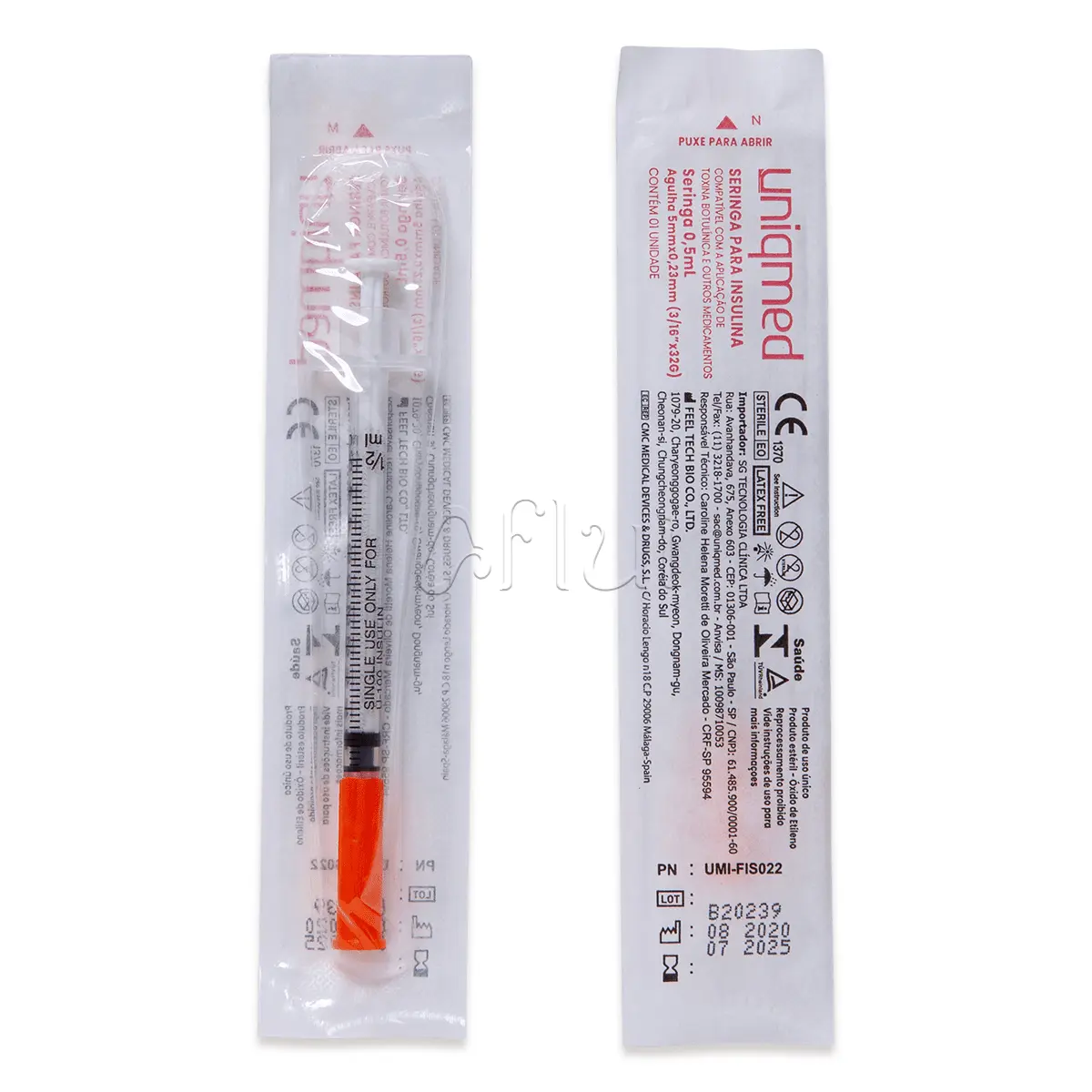 Seringas para Insulina e Toxina Botulínica Botox Uniqmed - a partir de ...