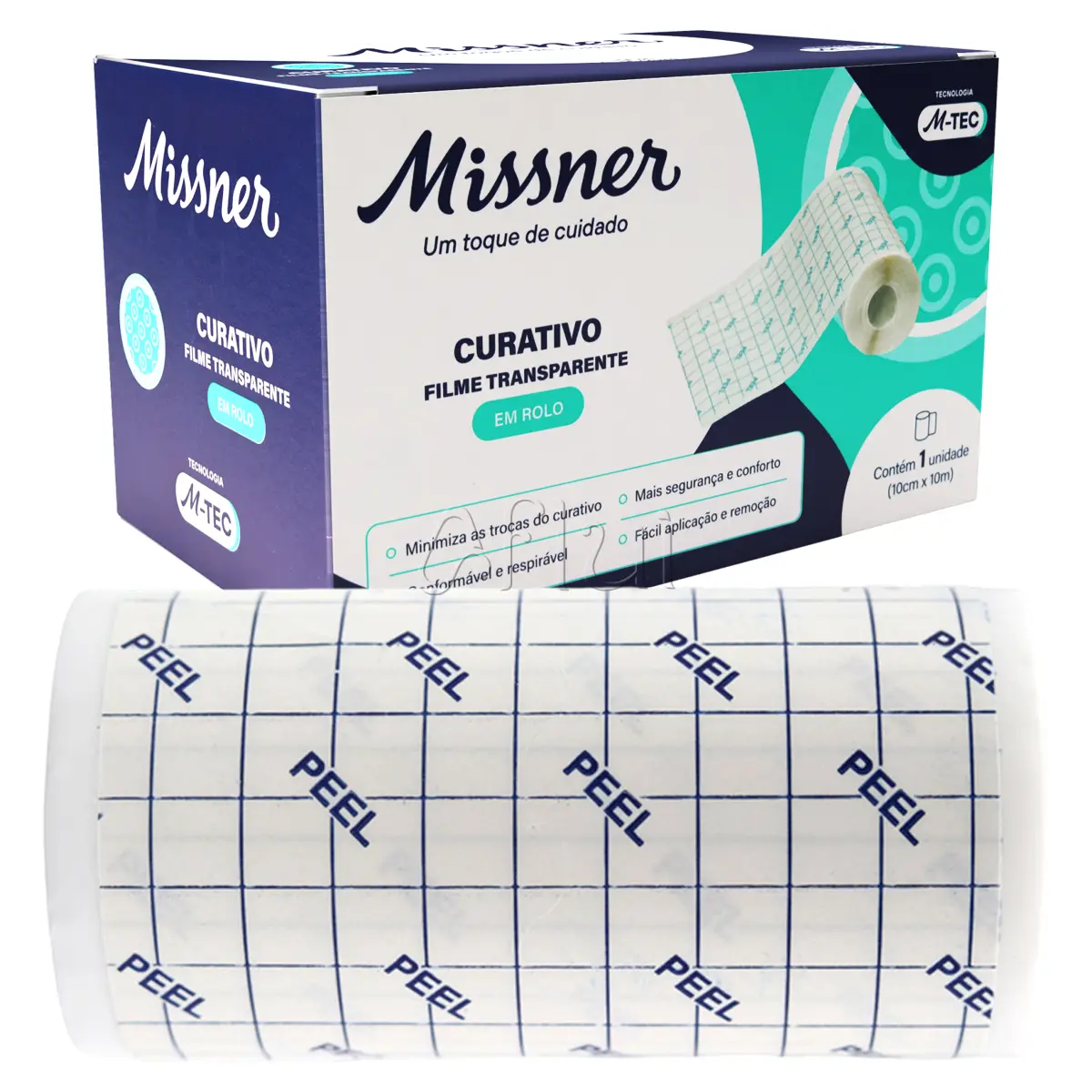 Curativo Filme Transparente M-TEC Missner- 10 cm - a partir de R$71,68