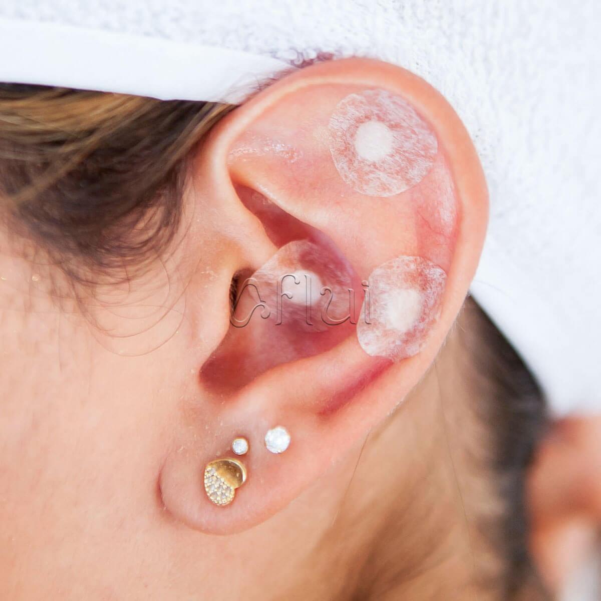 Stiper Pads Auricular - 18 pastilhas com Micropore - a partir de R$13,48