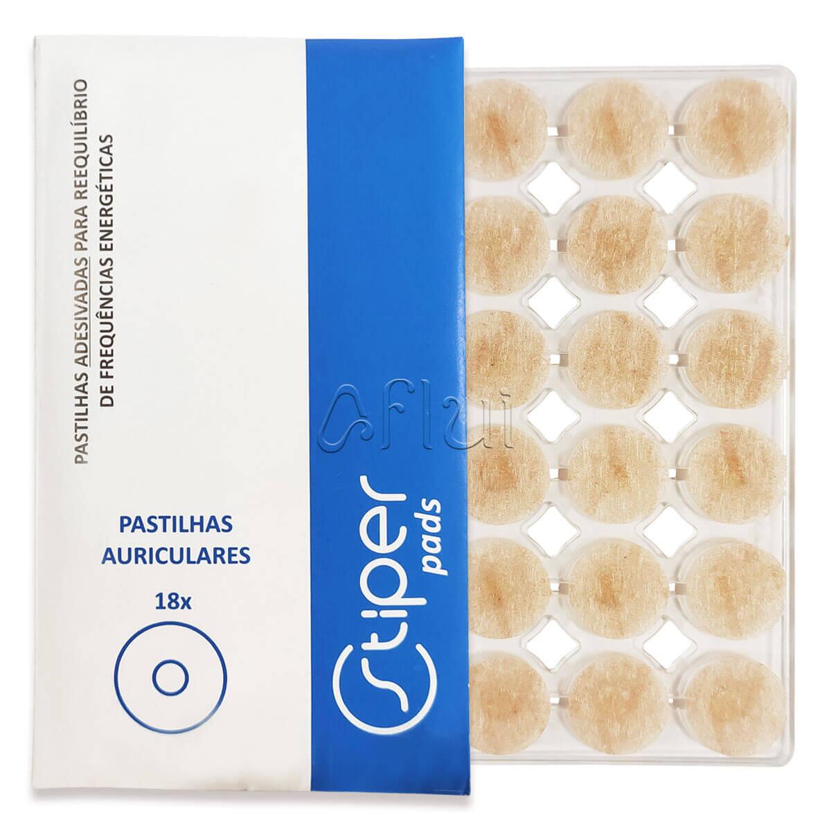 Stiper Pads Auricular - 18 pastilhas com Micropore - a partir de R$13,48