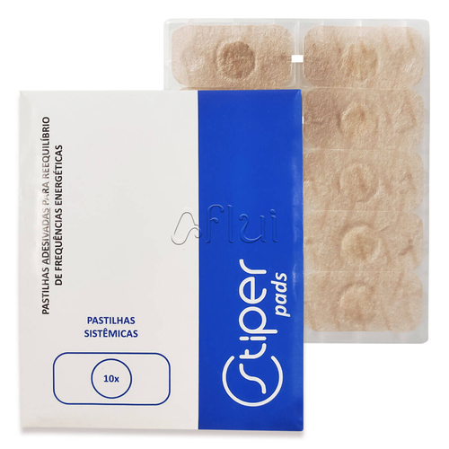 Stiper Pads Sistêmico - 10 pastilhas com Micropore - a partir de R$12,51