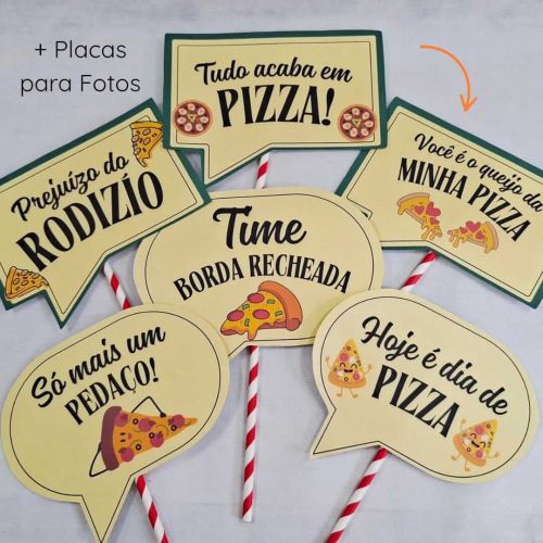Comprar Kit Digital Pizza - R$19,90 - Camilisse