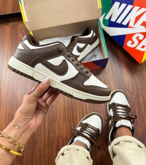 Comprar Tênis Dunk Low - Cacau/off white