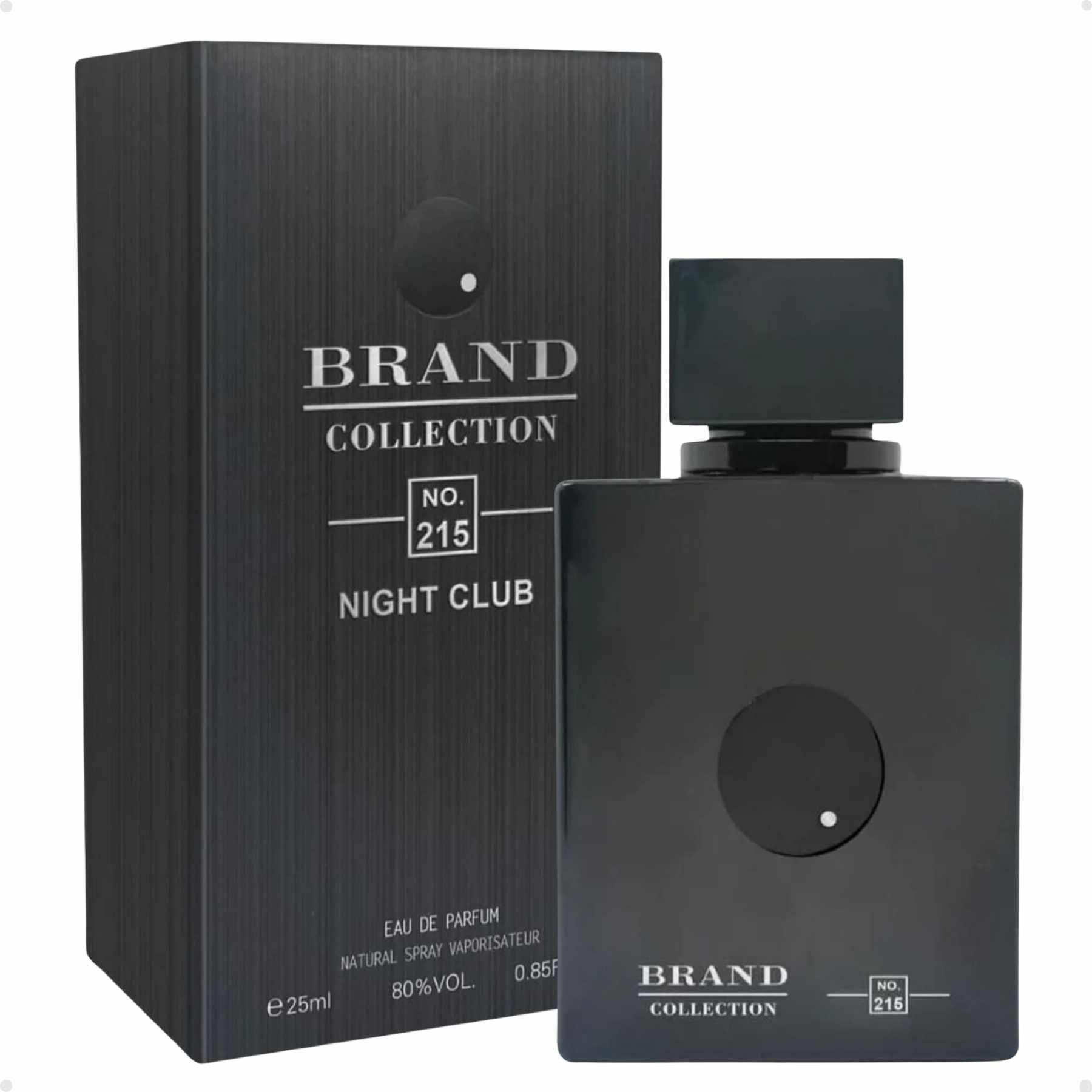 Brand Collection 215 - Night Club Masculino 25ml - a partir de R$66,40
