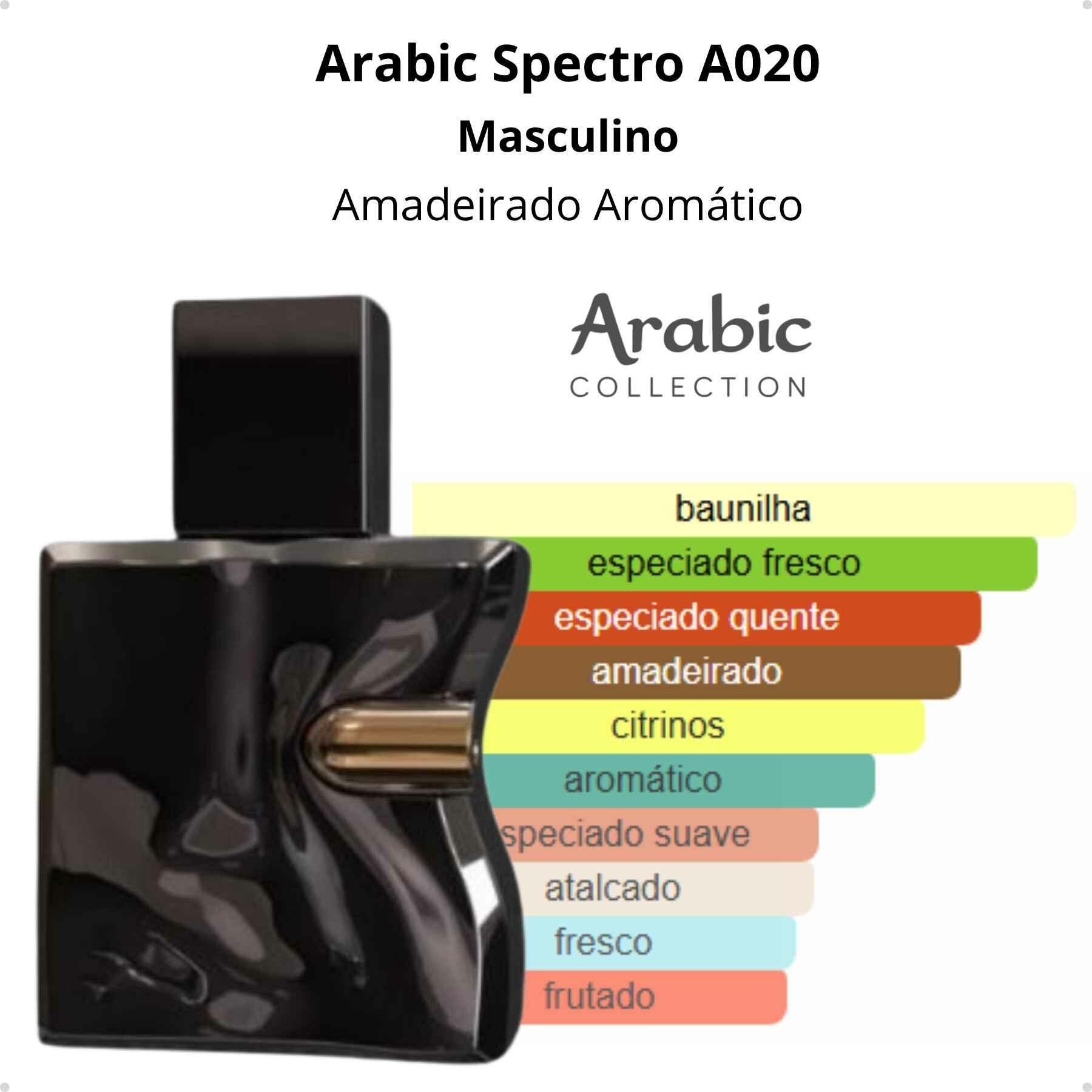 Comprar Perfume Arabic Spectro A020 - Masculino 25ml - a partir de R$85,40 - Brand Collection ...
