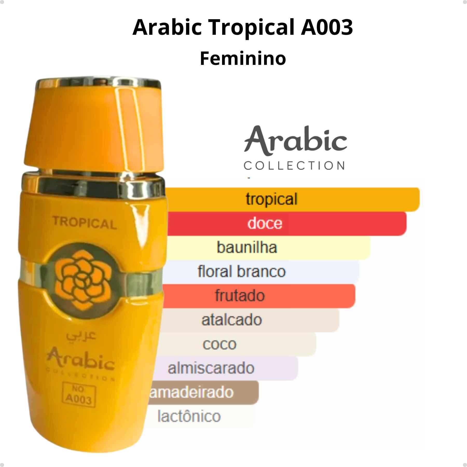 Comprar Perfume Arabic Tropical A003 - Feminino 25ml - a partir de R$74,95 - Brand Collection ...