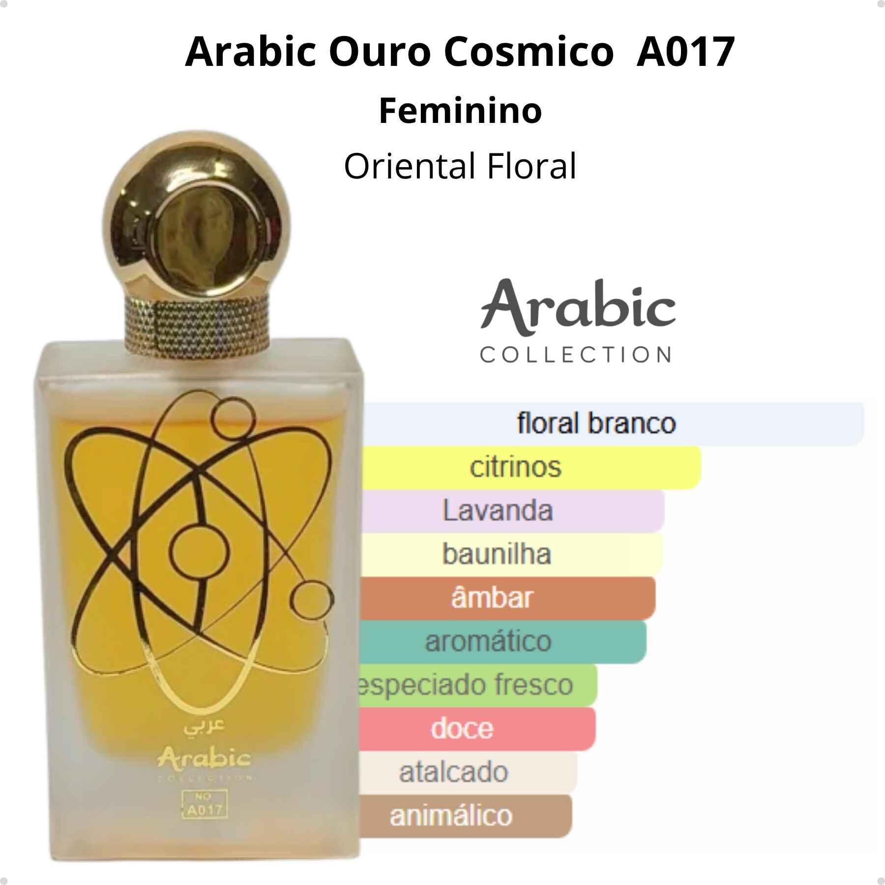 Comprar Perfume Arabic Ouro Cosmico A017 - Feminino 25ml - a partir de ...