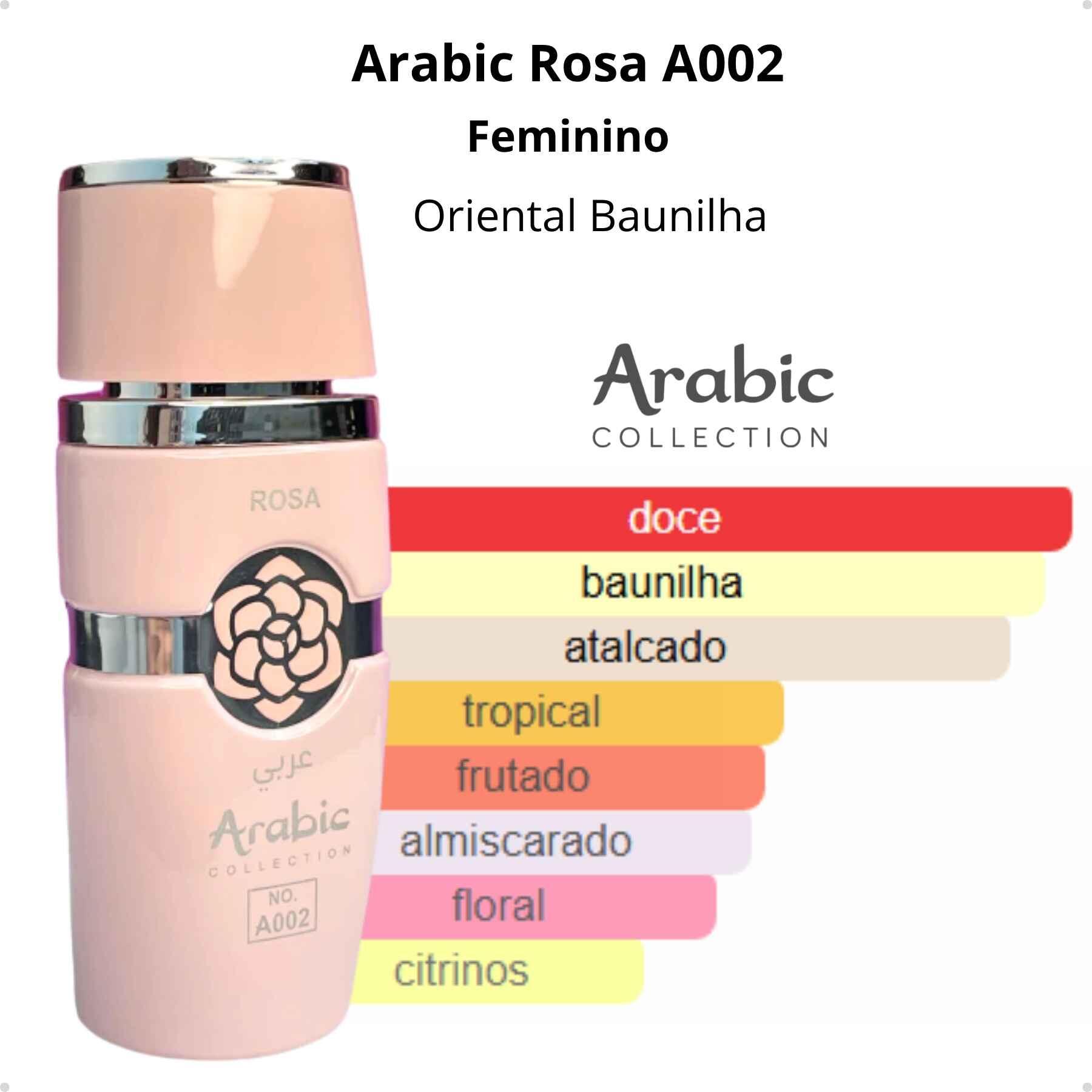 Comprar Perfume Arabic Rosa A002 - Feminino 25ml - a partir de R$65,45 ...