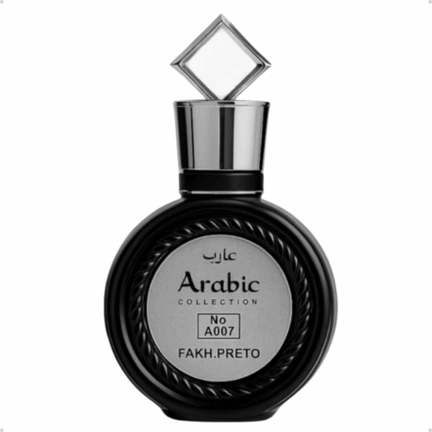 Comprar Perfume Arabic Fakh. Preto A007 - Masculino 25ml - a partir de ...