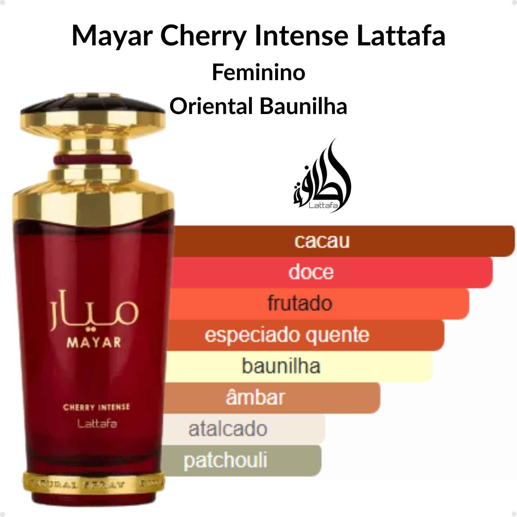 Comprar Perfume Arabe Lattafa Mayar Cherry Intense EDP 100ml Feminino ...