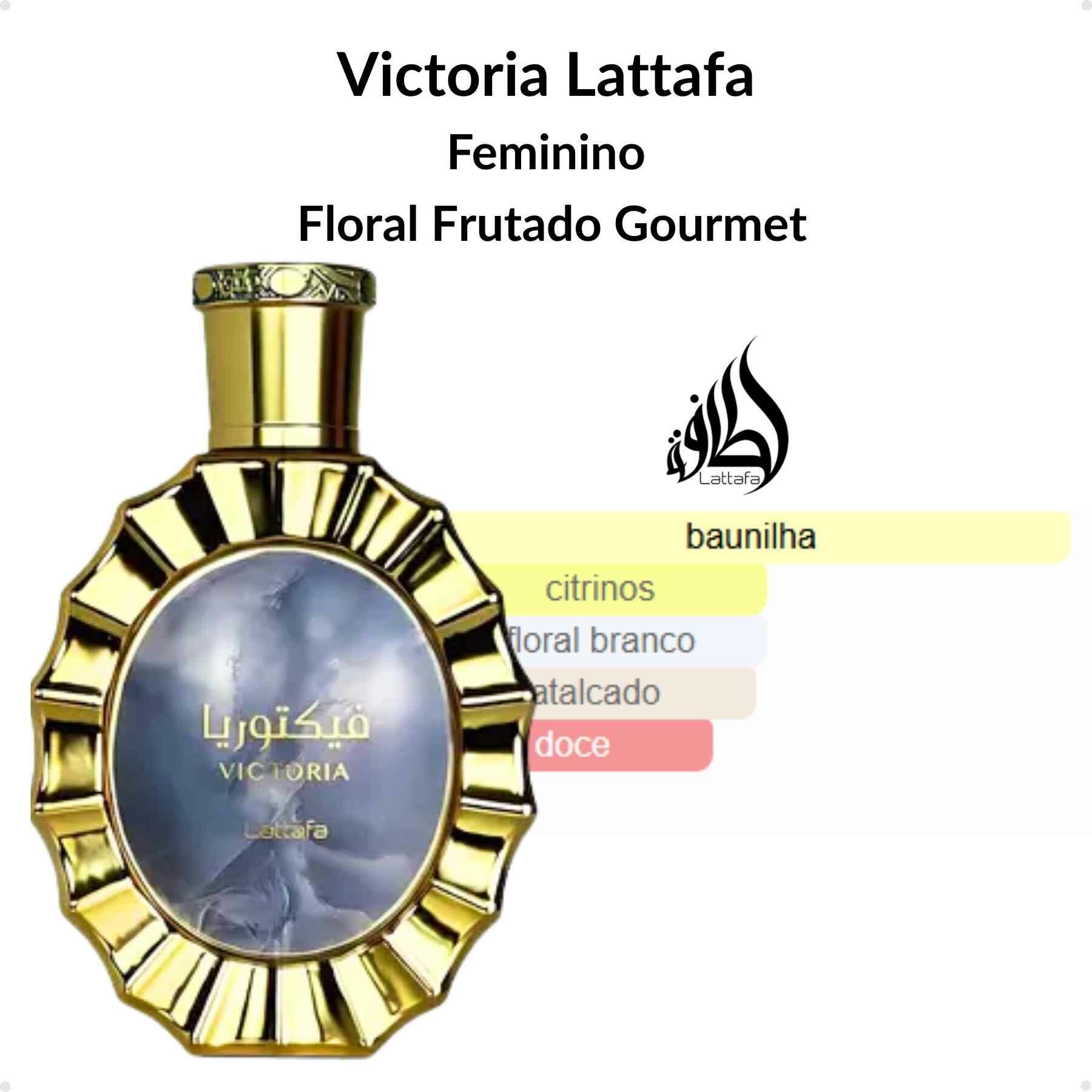 Comprar Perfume Árabe Lattafa Victoria EDP 100ml Feminino - a partir de ...
