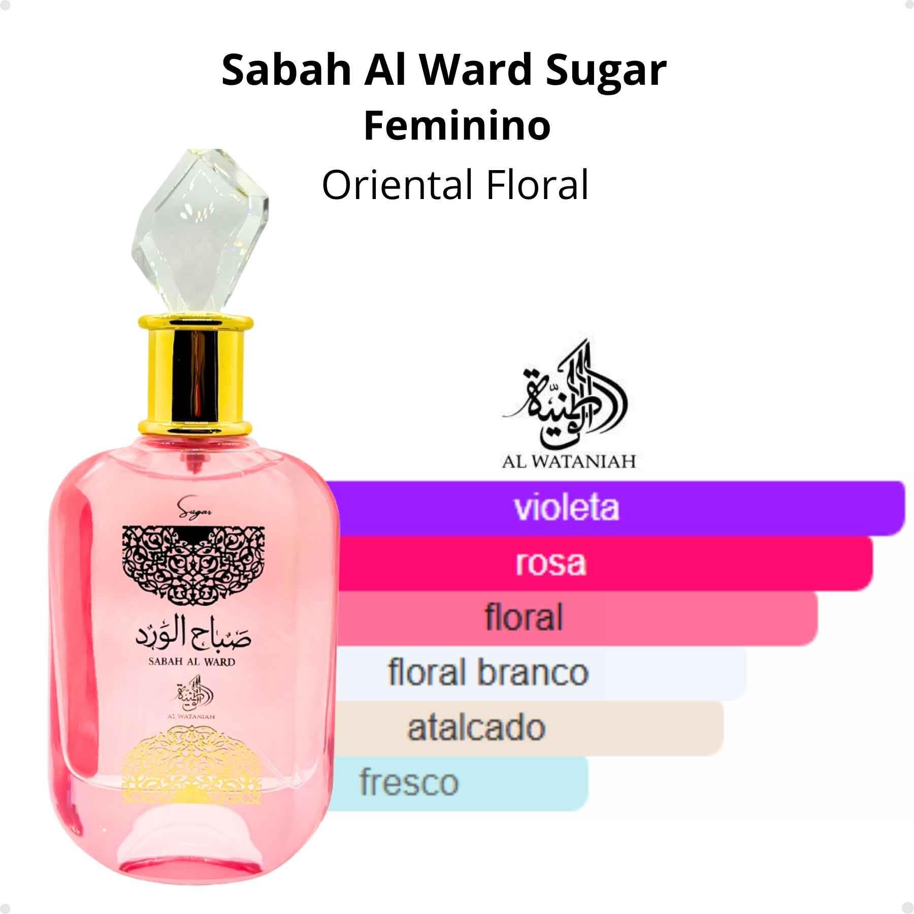 Comprar Perfume Arabe Sabah Al Ward Sugar Al Wataniah EDP 100ml ...