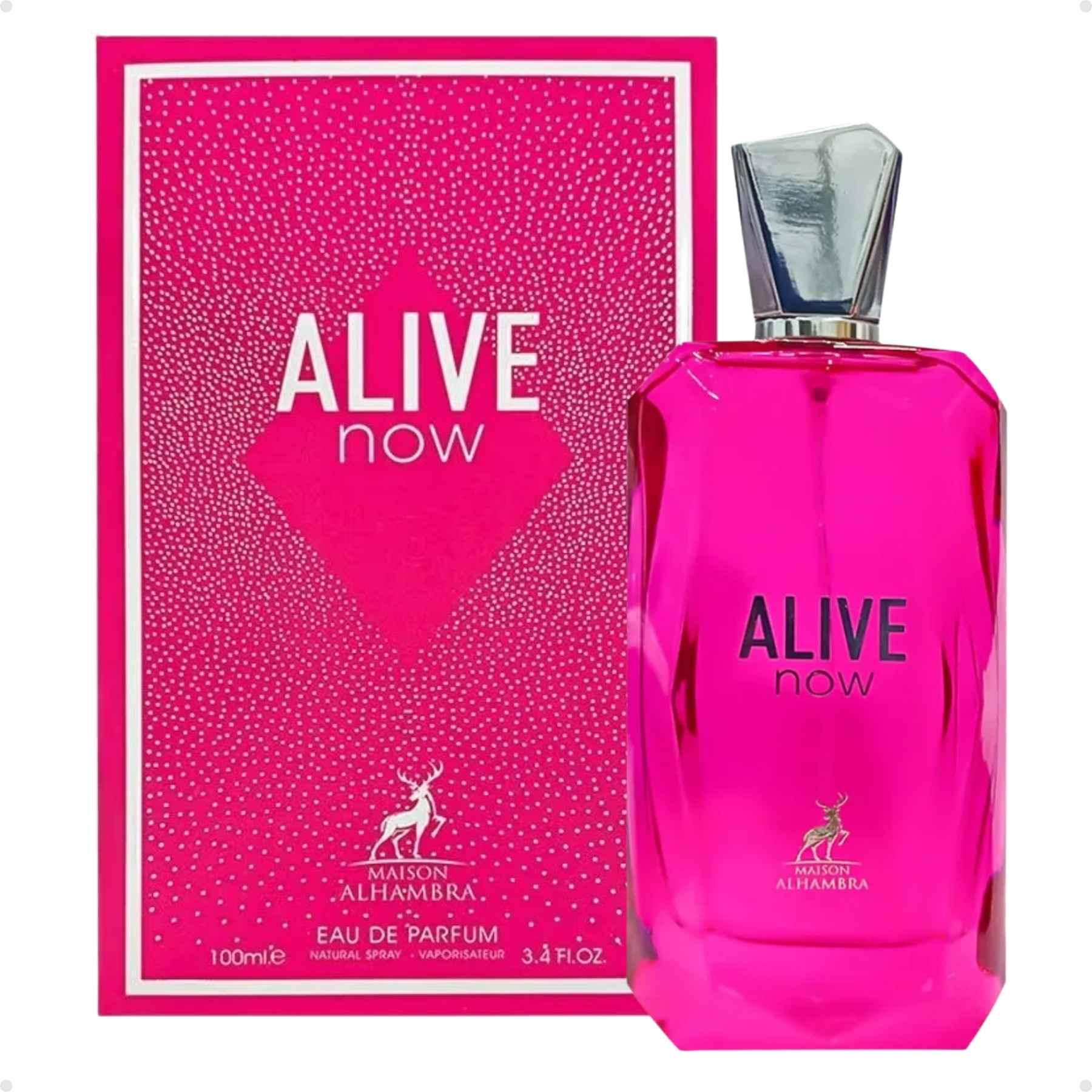 Comprar Perfume Arabe Maison Alhambra Alive Now Feminino EDP 100ml - a ...