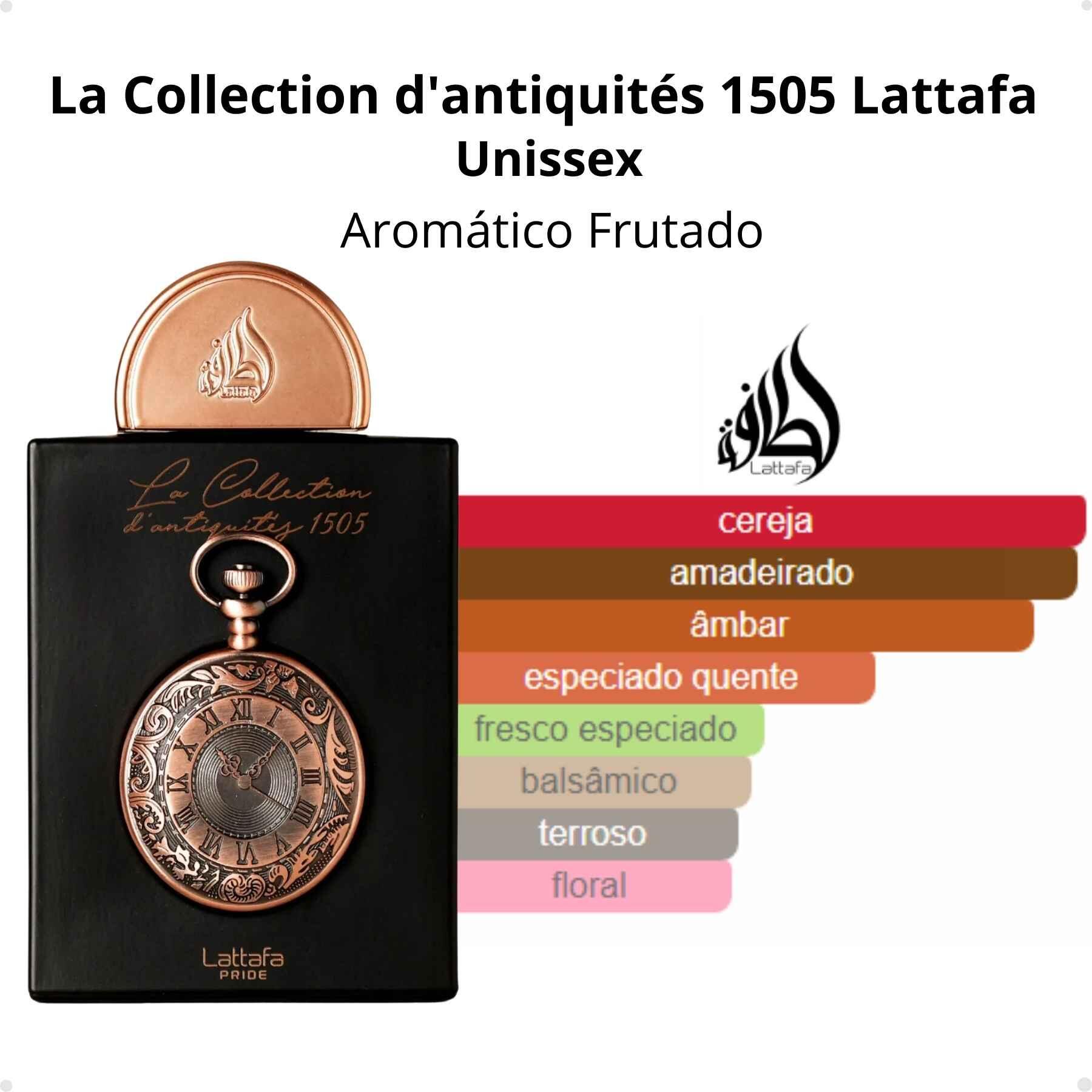 Comprar Perfume Arabe La Collection d'antiquités 1505 Lattafa Unissex ...