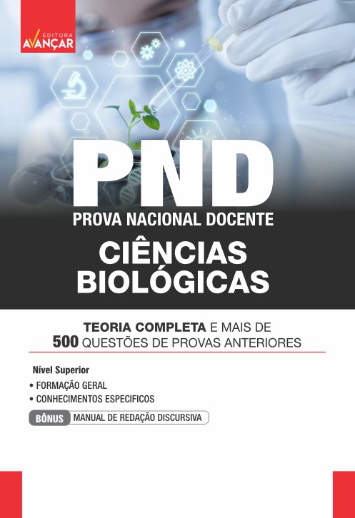 Comprar PND - Prova Nacional Docente - Biologia / Ciências Biologicas - Ebook/PDF - a partir de ...