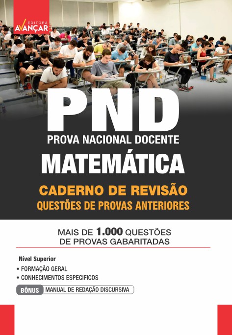 Comprar PND - Prova Nacional Docente - Matemática - Caderno de Provas - Ebook/PDF - a partir de ...