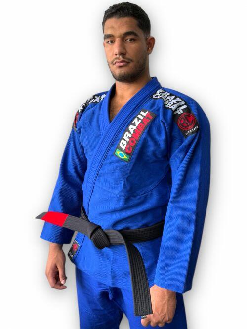 Comprar Kimono Competidor Xtra-Lite Azul - de R$459,90 a R$519,90 - Brazil Combat