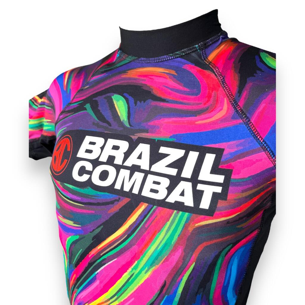 Comprar Rash Guard Fusion Manga Curta - Brazil Combat
