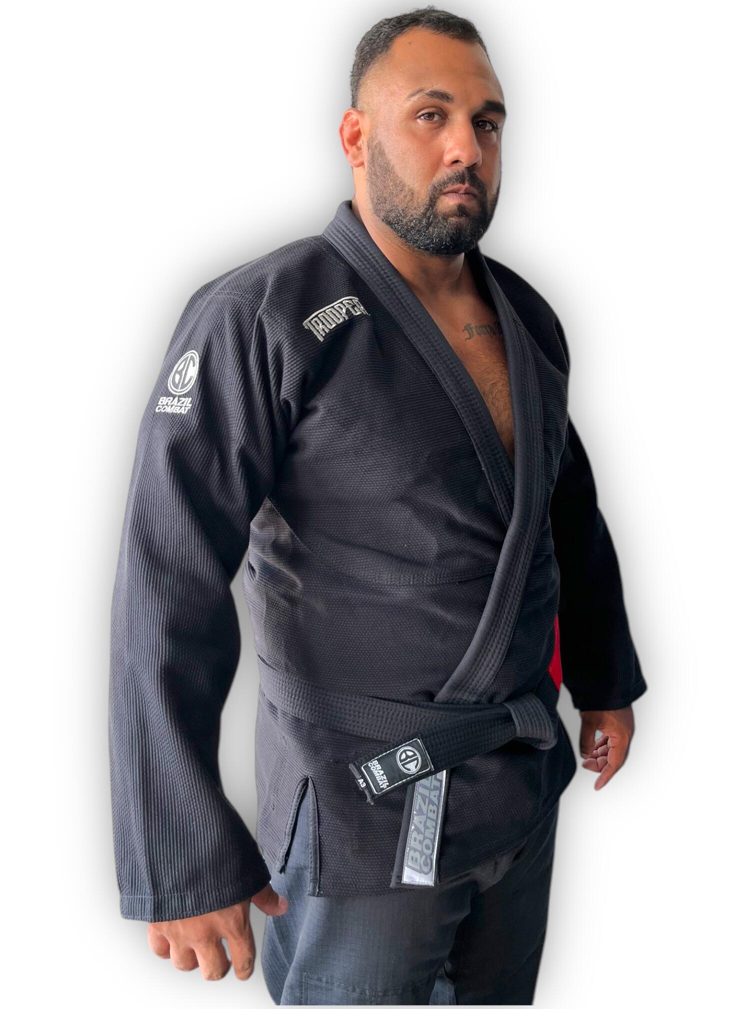 Comprar Kimono Trooper SL Black - Brazil Combat
