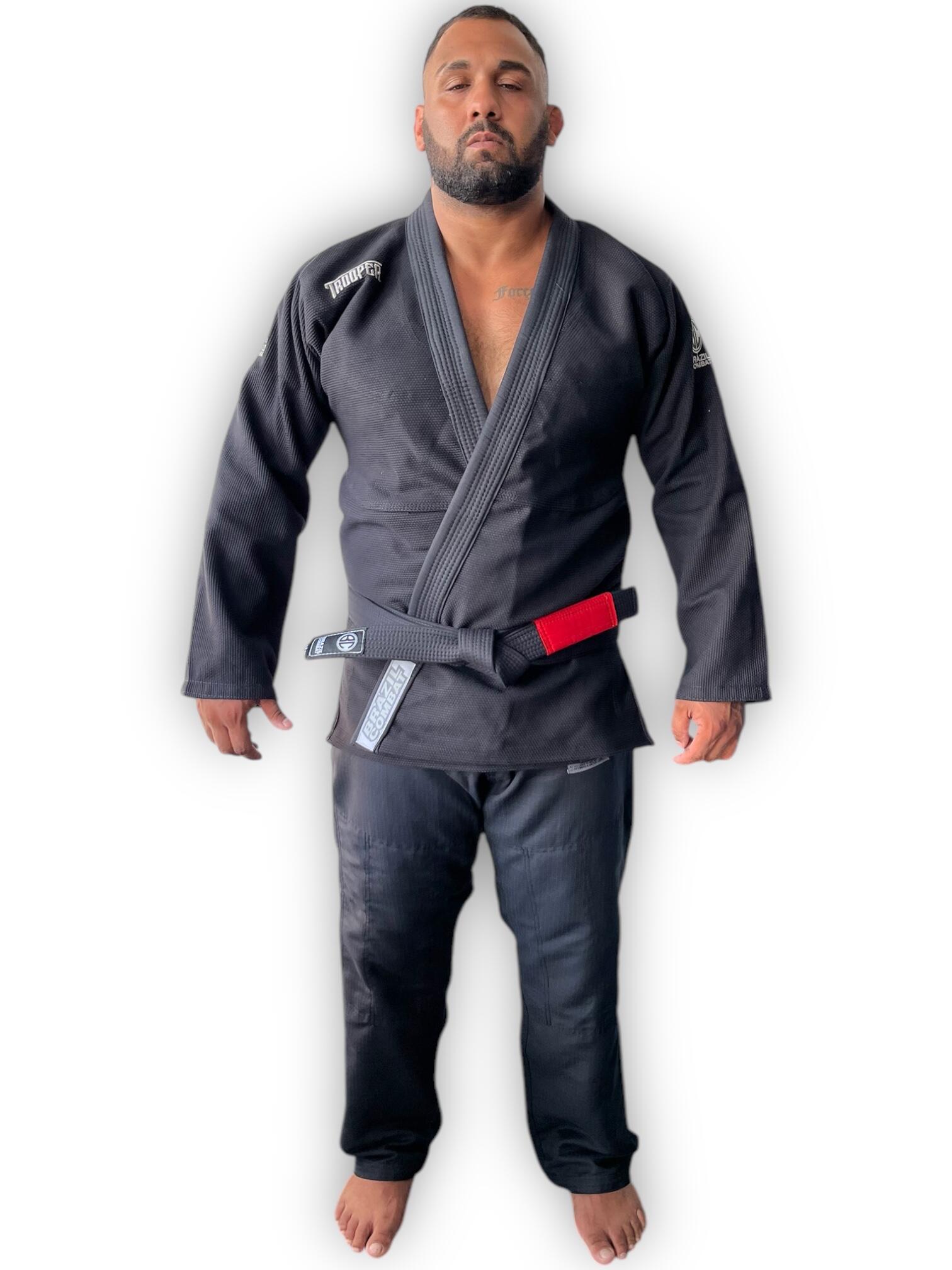 Comprar Kimono Trooper SL Black - Brazil Combat