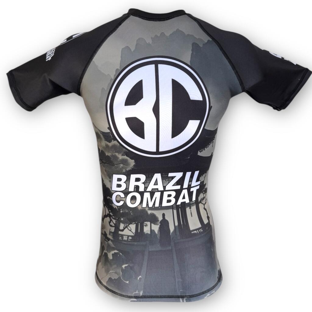 Comprar Rash Guard Temple Zen Manga Curta - Brazil Combat