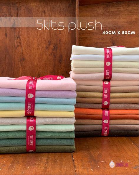 Comprar COMBO PLUSH 5KIT 25RECORTES 40X80CM - a partir de R$265,05