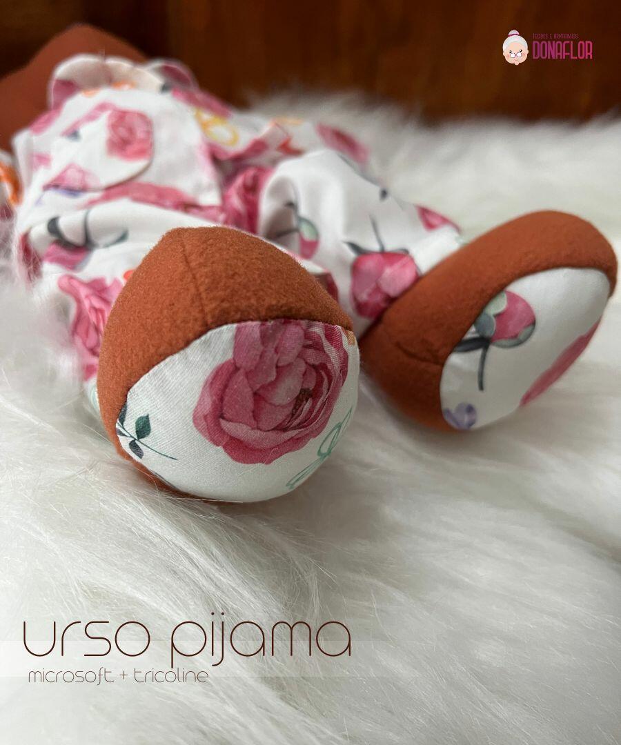 Comprar PROJETO DIGITAL PDF URSO PIJAMA DE FLOR - a partir de R$18,05