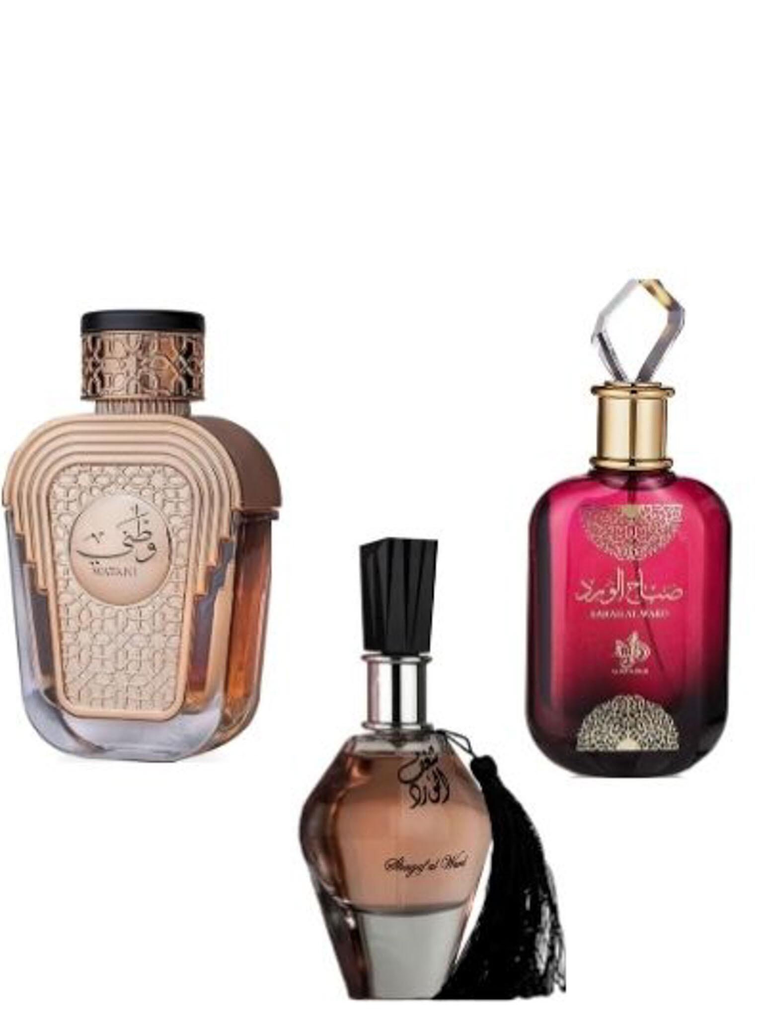 Comprar Kit decant com 3 Perfumes Feminino Árabes- Shagaf Al Ward ...