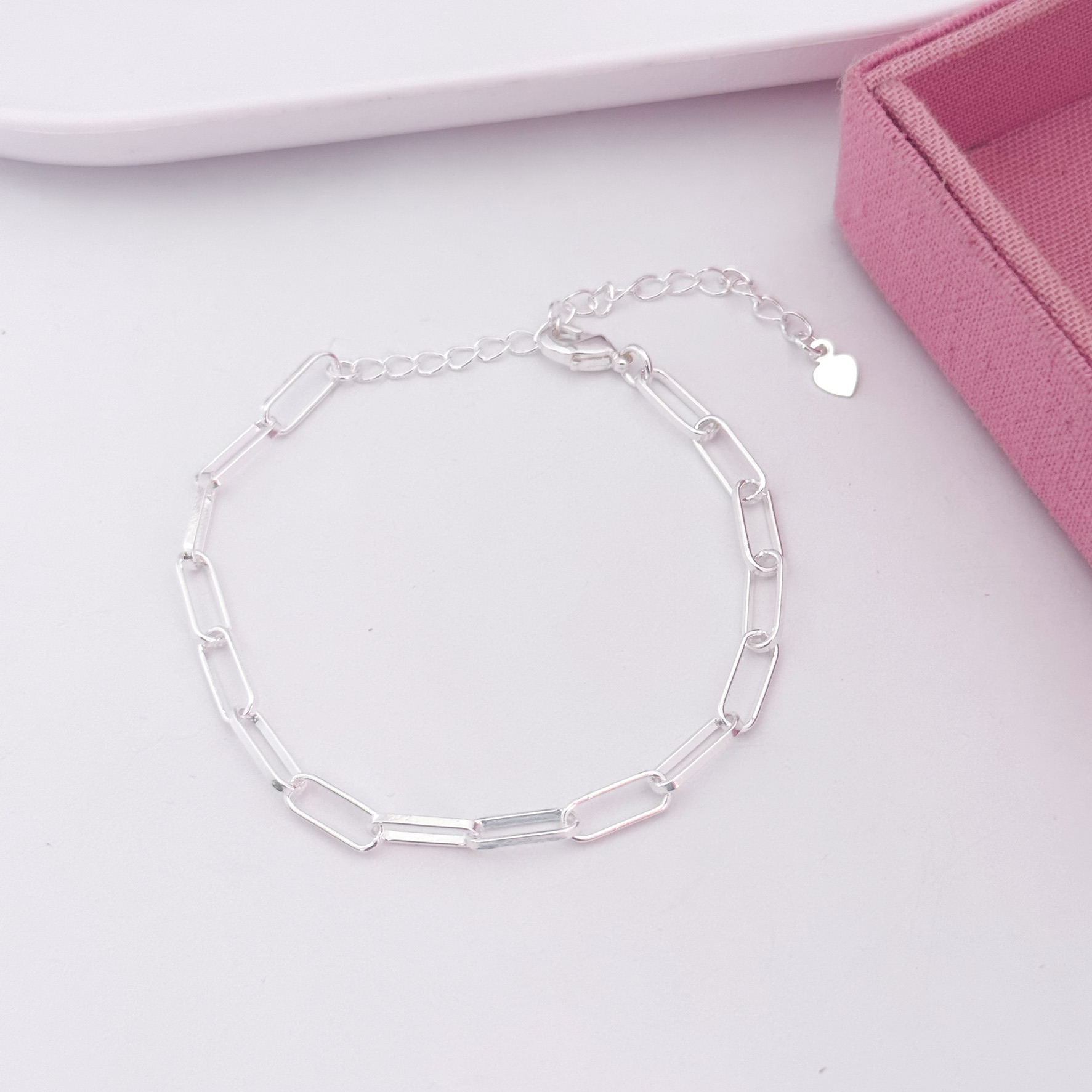 Comprar PULSEIRA ELOS PRATA PL08 - Shine Acessórios