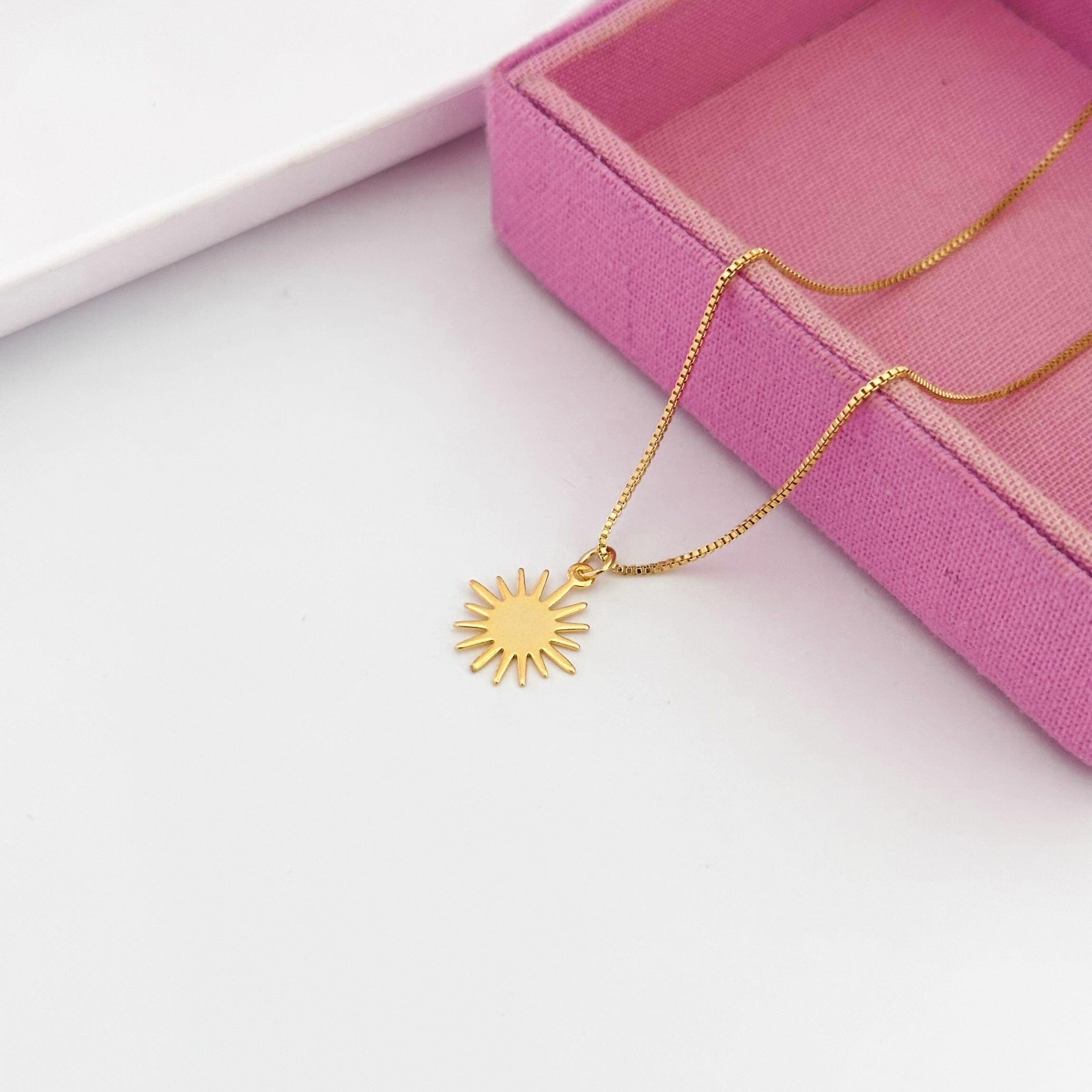 Comprar COLAR SOL OURO - Shine Acessórios