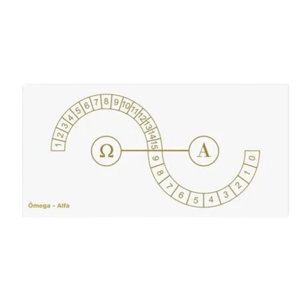 Comprar Placa Radiônica Ômega-Alfa - R$19,99