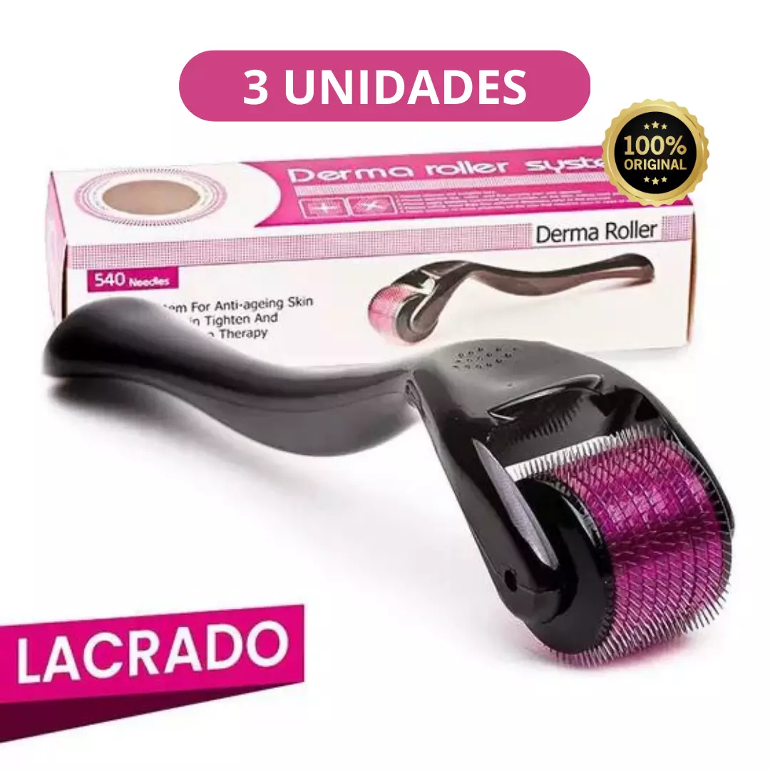 Comprar Dermaroller System 0.5mm 540 Agulhas - 3 Unidades - a partir de ...