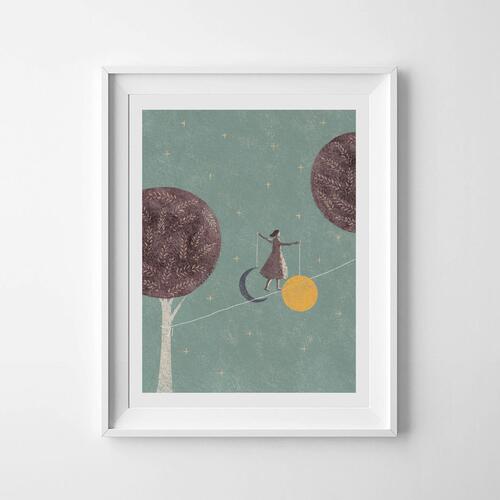 Comprar Poster Equilíbrio - a partir de R$77,60