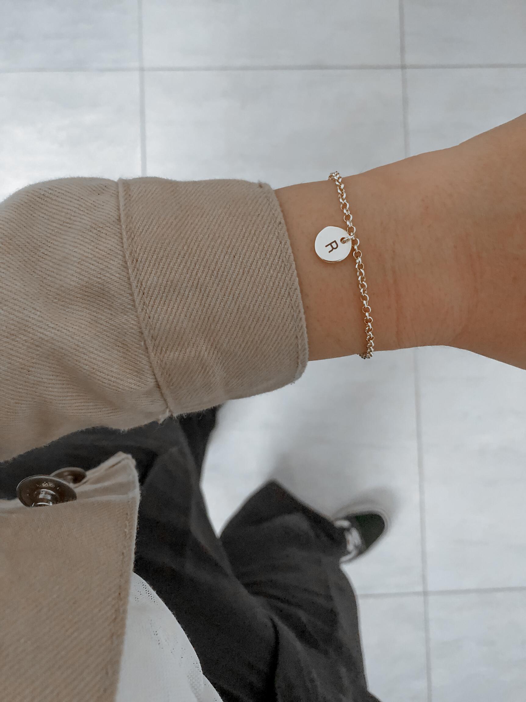 Comprar Pulseira personalizada tam P - Medalha 1cm (Símbolos pequenos ...