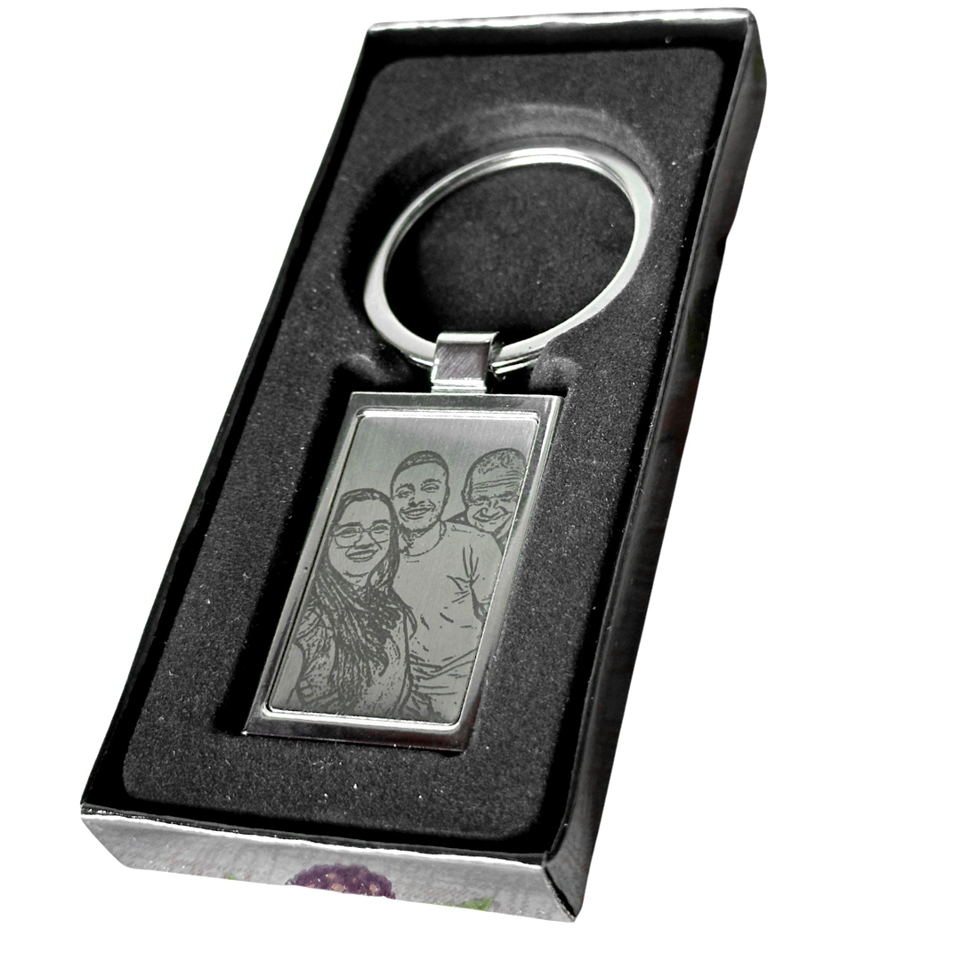 Comprar Chaveiro personalizado foto - aço inoxidável (acompanha ...