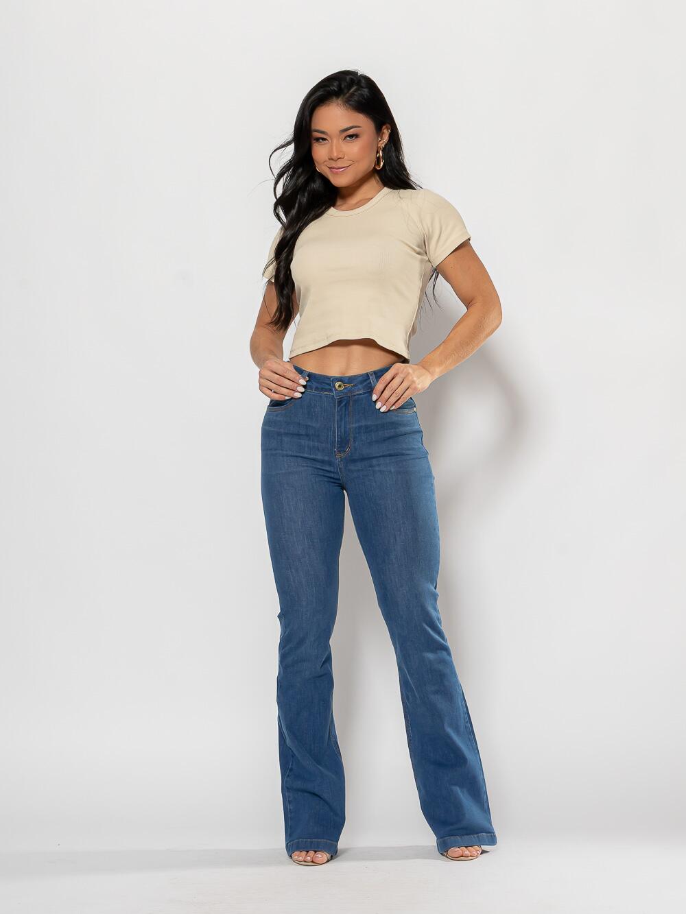 Comprar CALÇA FEMININA BOOT CUT - 50899 - Crocker Jeans
