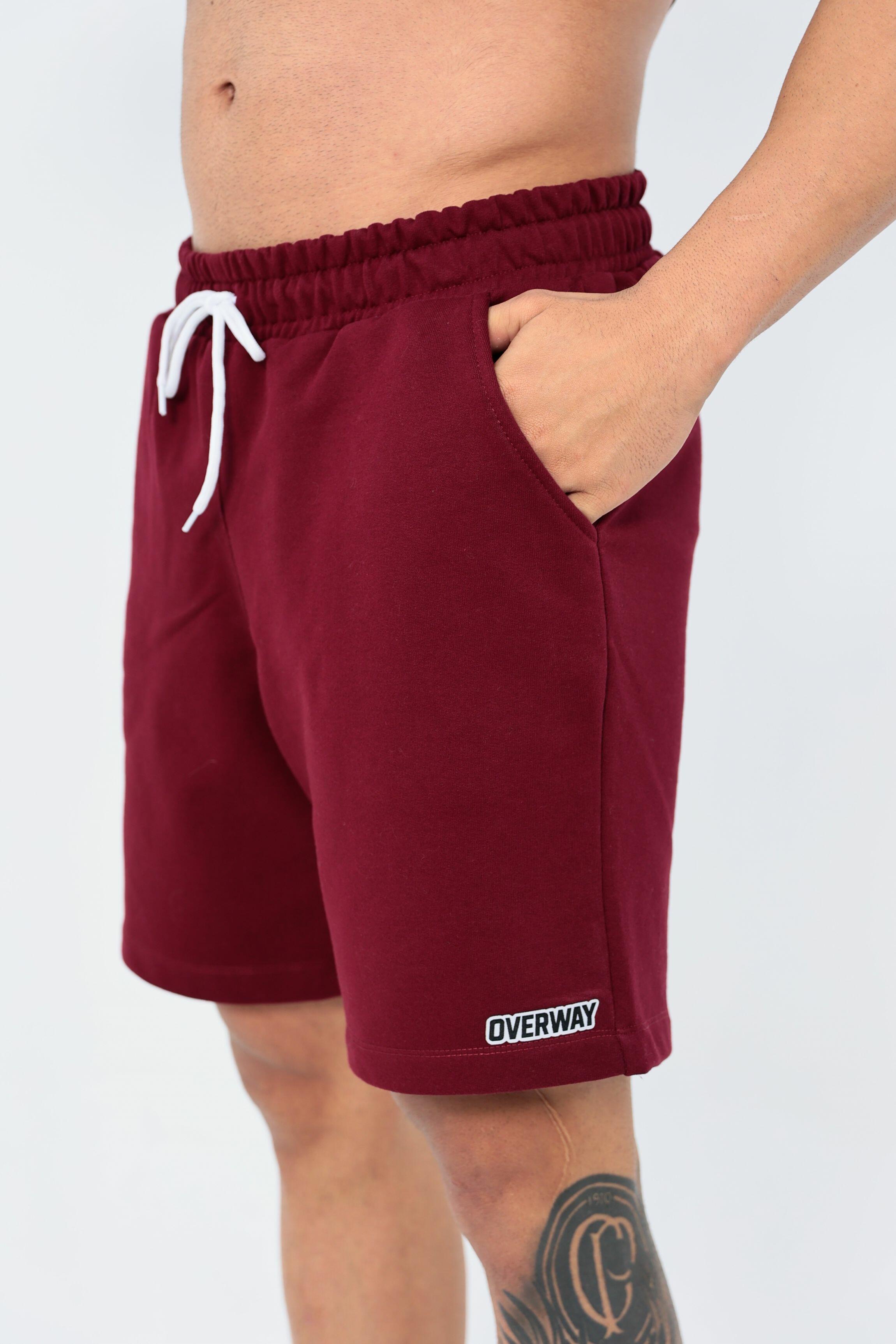 Comprar Shorts Masculino de Moletom Premium Overway - Vinho - Overway ...