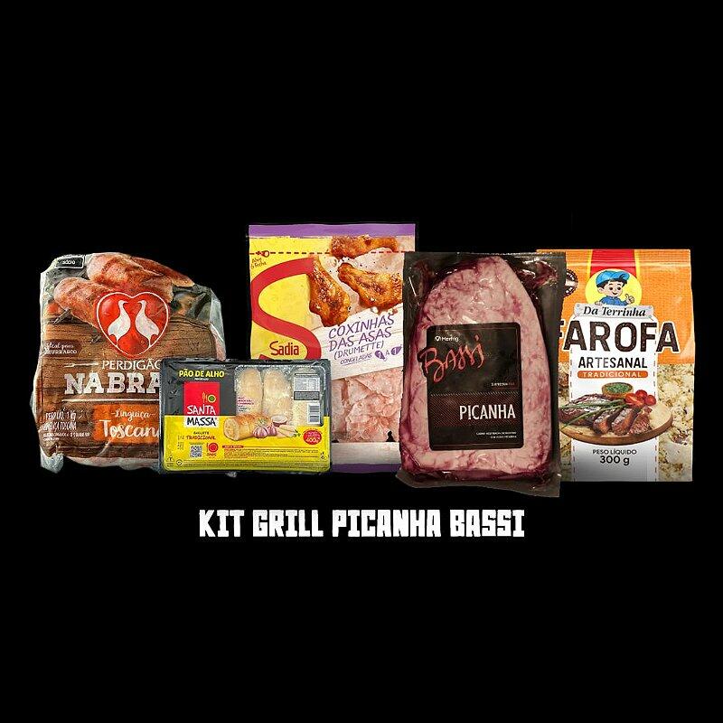 KIT GRILL PICANHA BASSI - a partir de R$328,83