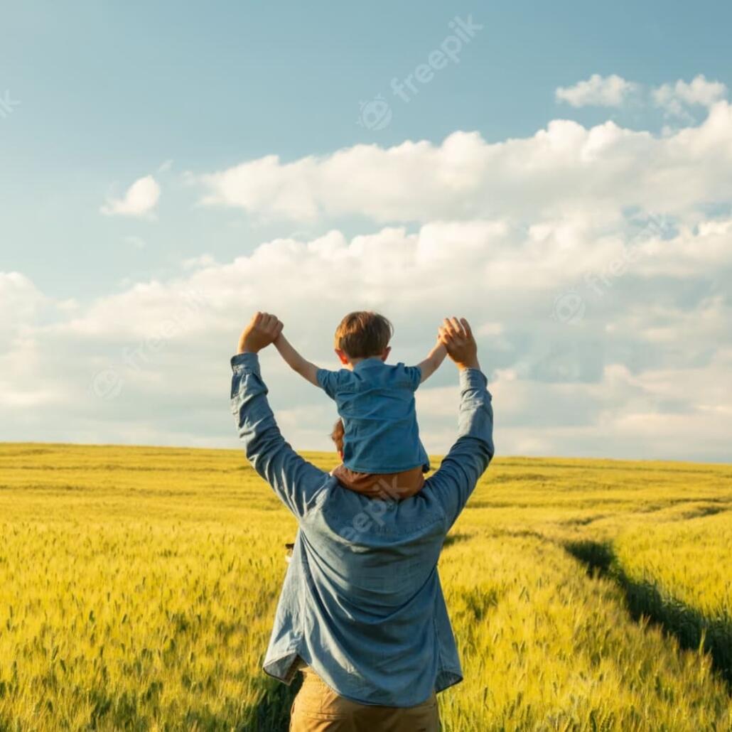 A relação pai e filho no Campo