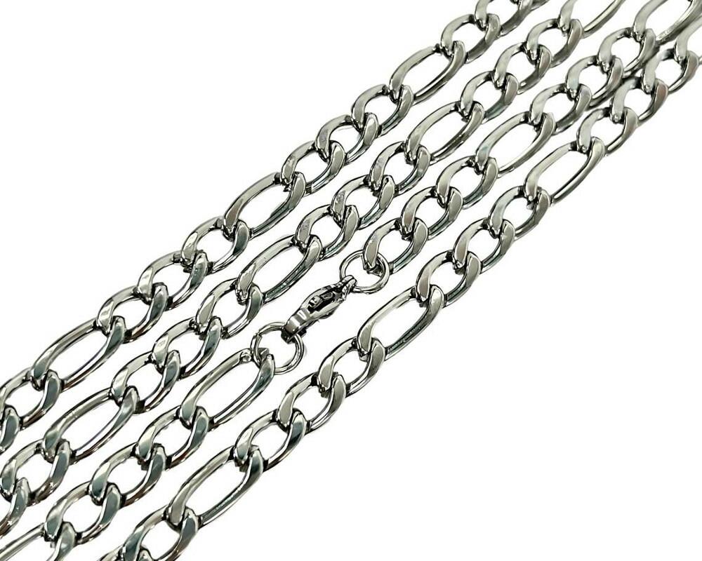 Corrente Prateada Fígaro 1.6mm - Discreta em 60cm - a partir de R$35,71