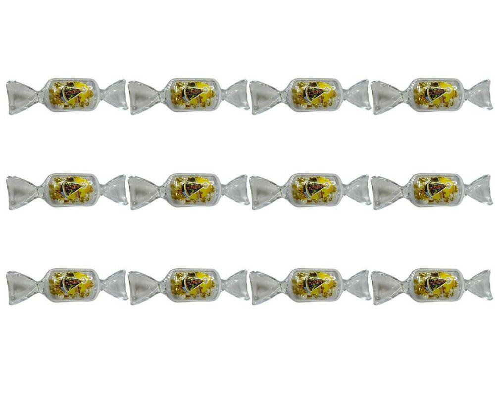 Aparecida Pérola Dourada Bala Fecho