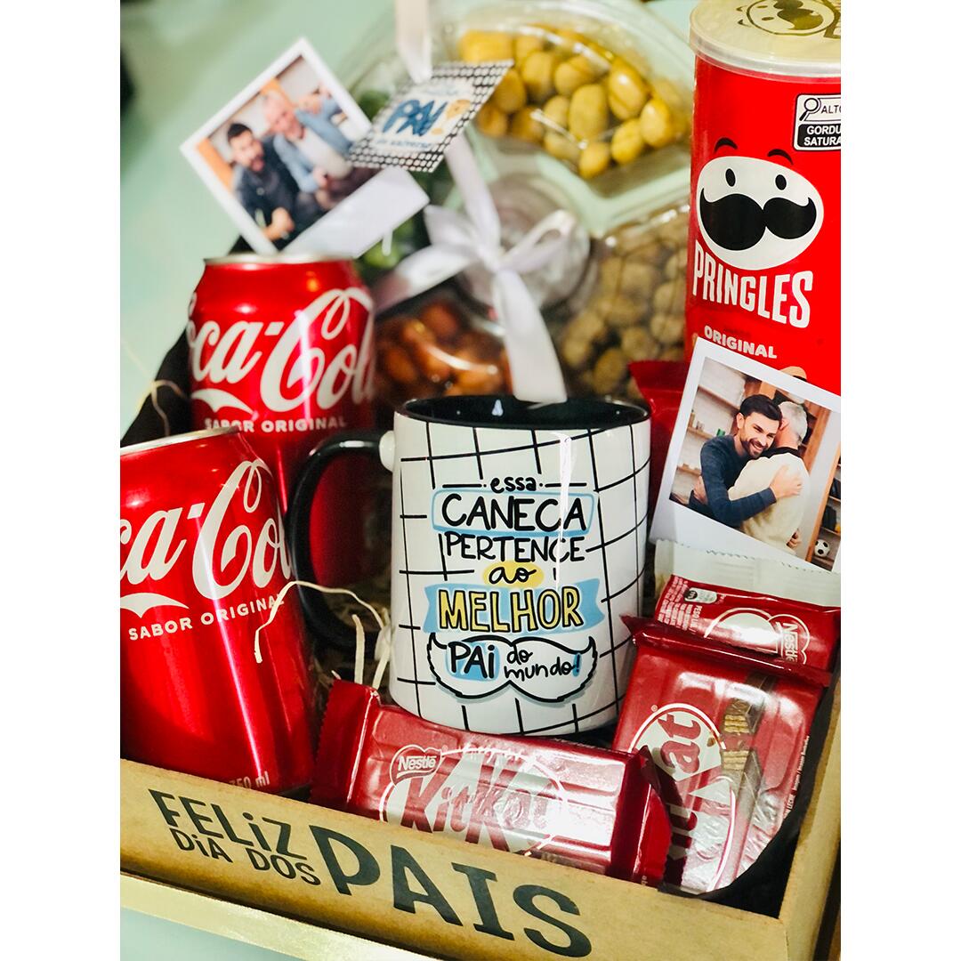 Cesta Personalizada com chocolate WL PRESENTE PERSONALIZADO - a partir ...