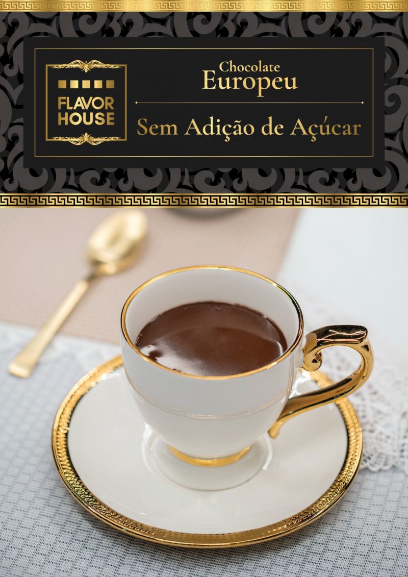 Chocolate Europeu sem Adição de Açúcar