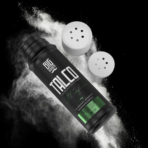 Comprar Talco Pó Ultrafino Big Barber 140g Profissional - a partir de R ...