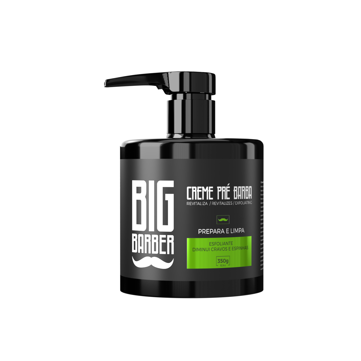 Comprar Creme Pré Barba Big Barber 350g Lemon Limpador Facial ...