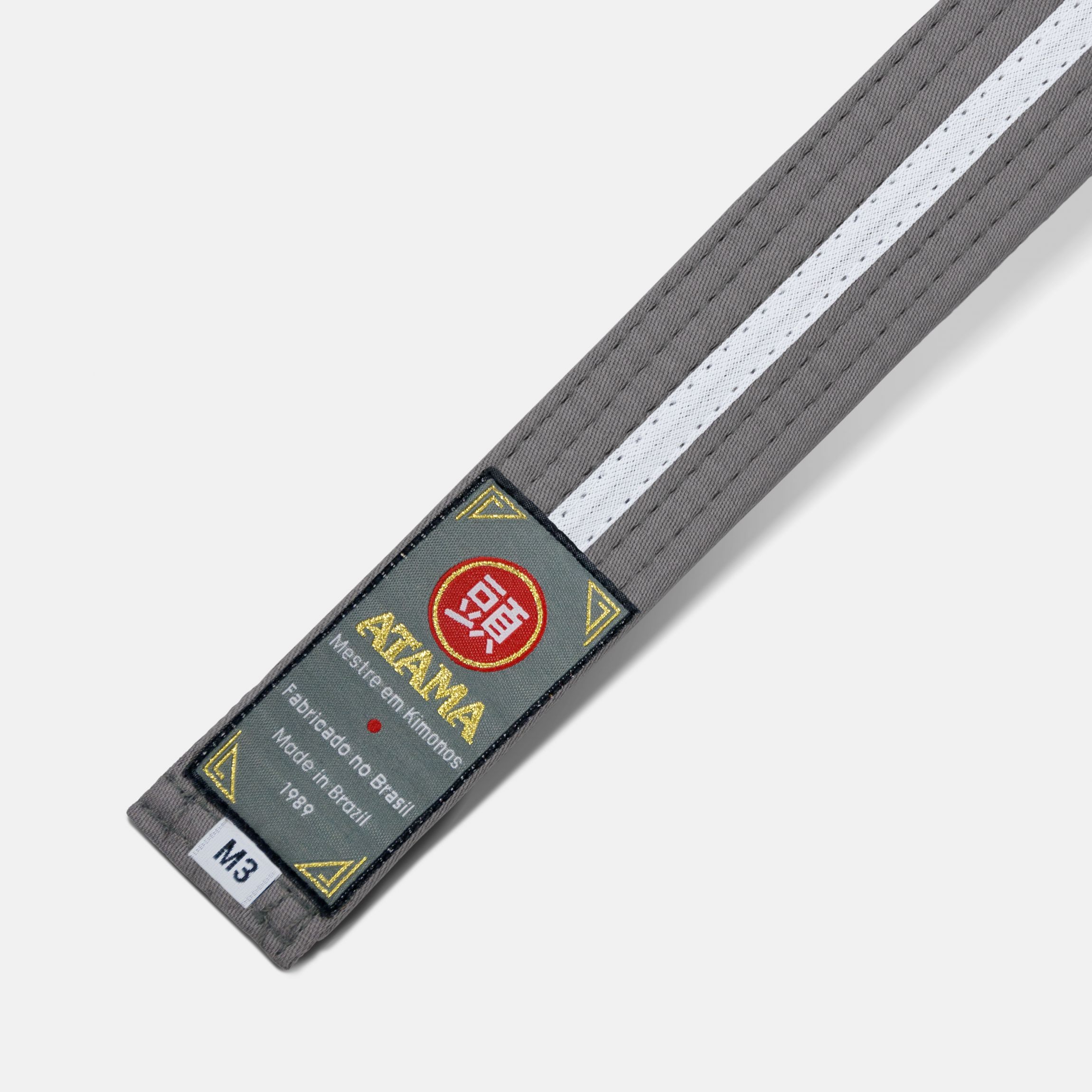 Comprar Faixa Inf. Standard BJJ Cinza/ Branco - a partir de R$65,01 ...