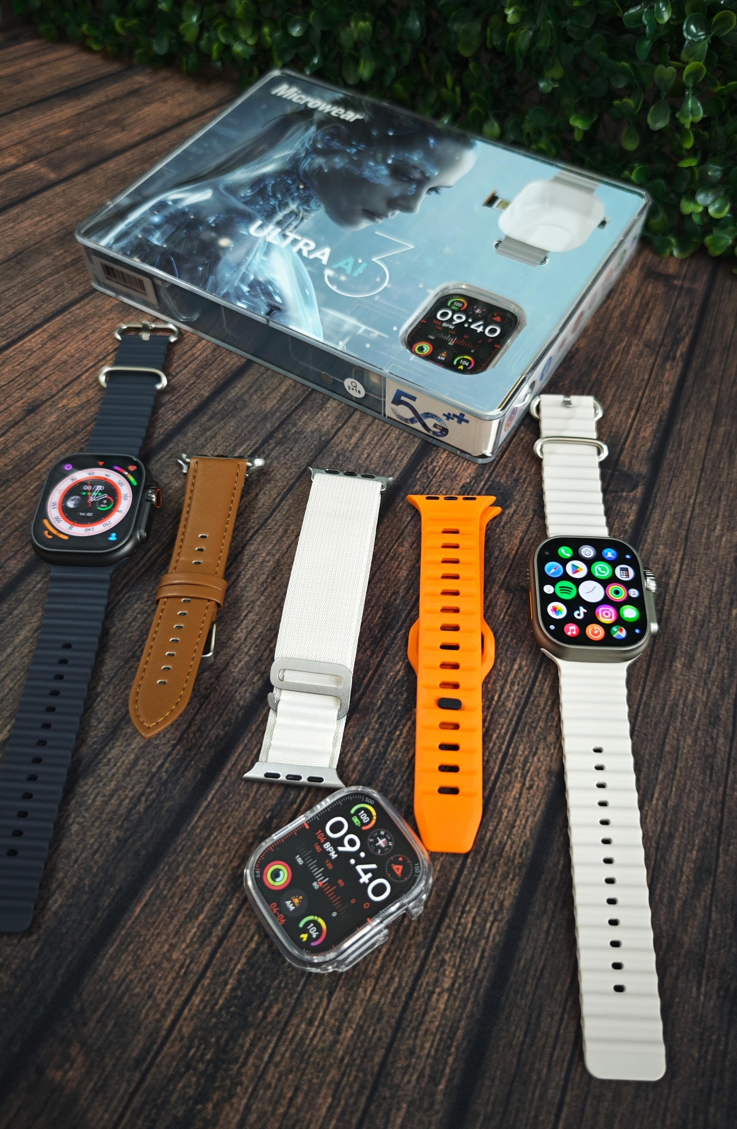 Comprar SMARTWATCH 5G+ ULTRA AI 3 COM CHIP 2GB DE RAM 16GB DE MEMÓRIA ...