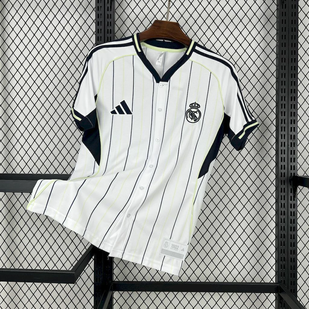 Comprar Camisa Real Madrid Baseball US Pack 2025/26 Adidas Branco